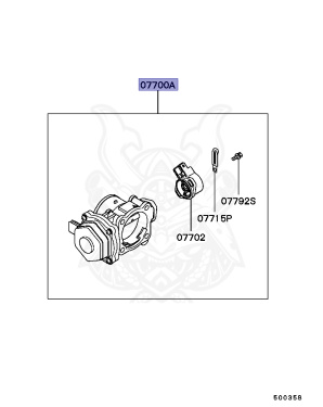 MD364788 - Mitsubishi - Throttle Body Assy - Nengun Performance
