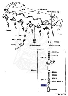 23620-68030 - Toyota - Nozzle Assy - Nengun Performance