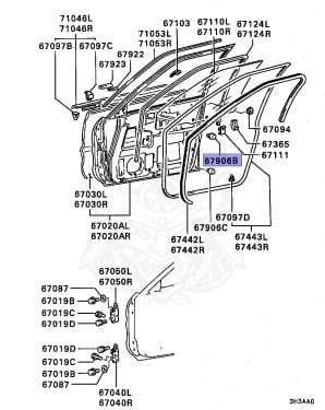 MB574963 - Mitsubishi - Damper, Fr Door - Nengun Performance