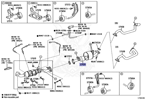 17420-30230 - Toyota - Center Pipe Assy, Exhaust - Nengun Performance