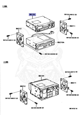 86120-20740 - Toyota - Receiver Assy, Radio - Nengun Performance