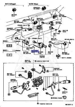 90981-11014 - Toyota - Bulb, Ash Receptacle Lamp - Nengun Performance