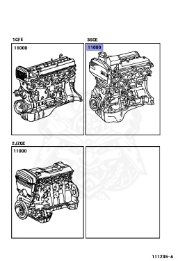 19000-88513 - Toyota - Partial Engine Assy - Nengun Performance