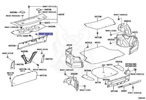90467-09087 - Toyota - Clip - Nengun Performance