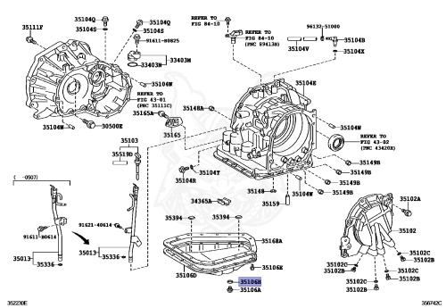 35178-30010 - Toyota - Gasket, Drain Plug (atm) - Nengun Performance