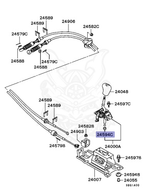 MR232147 - Mitsubishi - Bushing, Gearshift Link - Nengun Performance