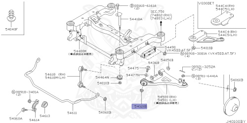 01223-00331 - Nissan - Nut - Nengun Performance