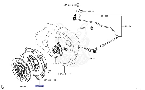 MN132330 - Mitsubishi - Clutch Cover Assy - Nengun Performance