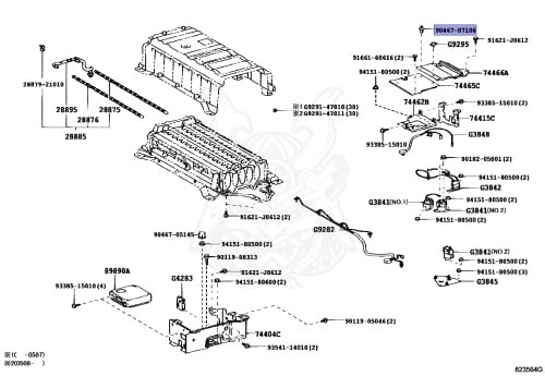 90467-07106 - Toyota - Clip - Nengun Performance