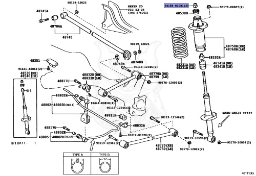 94184-01001 - Toyota - Nut - Nengun Performance