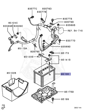 8201A141 - Mitsubishi - Battery - Nengun Performance