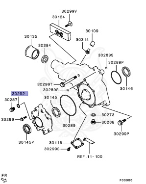 MF660036 - Mitsubishi - Gasket, M / T Case Plug - Nengun Performance