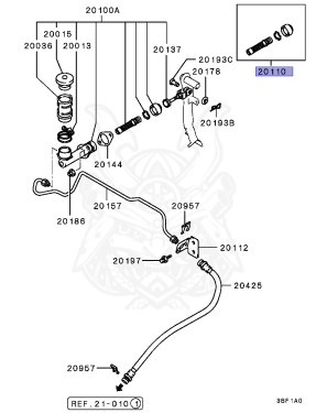 MR272770 - Mitsubishi - Cylinder Kit, Clutch Master - Nengun Performance