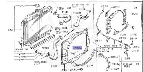 01461-00021 - Nissan - Screw - Nengun Performance
