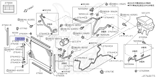 92136-6J010 - Nissan - Pressure Sensor Assembly - Nengun Performance
