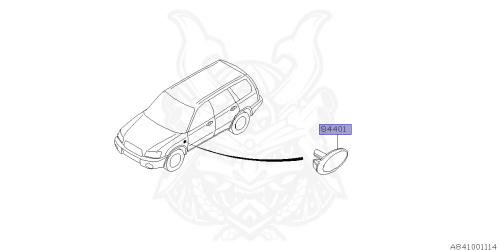 84401SA001 - Subaru - LAMP ASSEMBLY-SIDE TURN, RIGHT - Nengun Performance