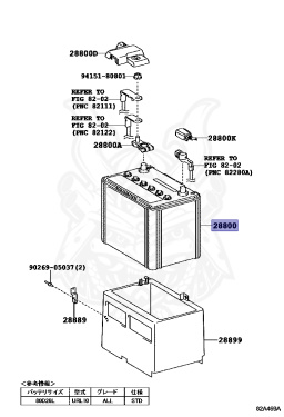 28800-31370 - Lexus - Battery - Nengun Performance