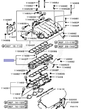 MN135871 - Mitsubishi - Surge Tank, Eng Air Intake - Nengun Performance