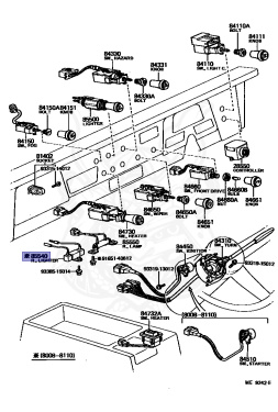 85540-36030 - Toyota - Resistance Assy, Cigarette Lighter - Nengun ...