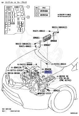 89421-26030 - Toyota - Vacuum Sensor - Nengun Performance