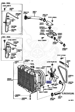 16701-56020 - Toyota - Shroud Sub-assy, Fan - Nengun Performance