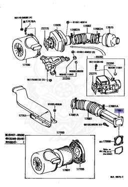 17861-88301 - Toyota - Connector, Intake Air - Nengun Performance
