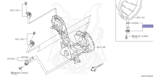 23731-4M505 - Nissan - Crankshaft Positioner - Nengun Performance