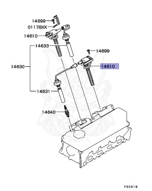 MD360866 - Mitsubishi - Coil, Ignition - Nengun Performance
