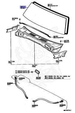 56111-89115 - Toyota - Glass, Windshield - Nengun Performance