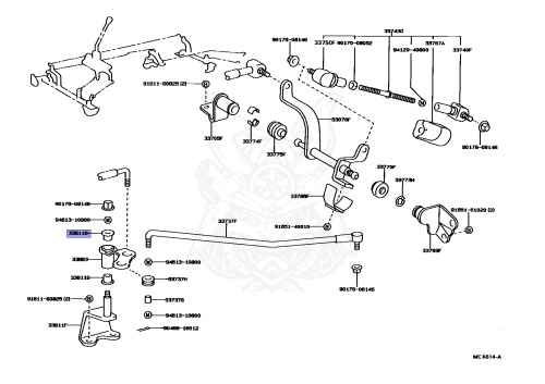 90386-13007 - Toyota - Bush (for Control Select Lever) - Nengun Performance