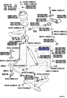 90948-01004 - Toyota - Cushion, Front Shock Absorber, No.1 - Nengun ...