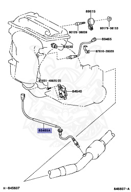 89465-28340 - Toyota - Sensor, Oxygen No.2 - Nengun Performance