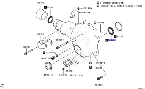 3200A121 - Mitsubishi - Oil Seal, T / F Case - Nengun Performance