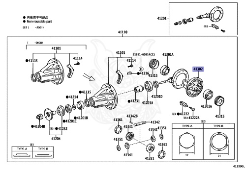 41311-60060 - Toyota - Case, Front Differential - Nengun Performance