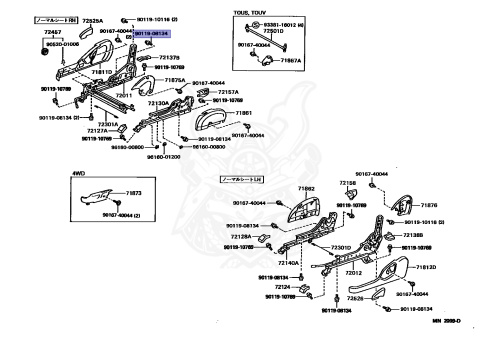 90119-08134 - Toyota - Bolt - Nengun Performance
