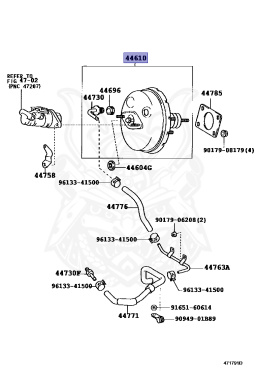 44610-2G050 - Toyota - Booster Assy, Brake - Nengun Performance