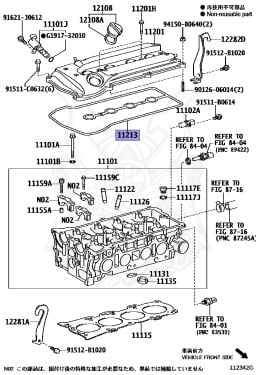 11213-28021 - Toyota - Gasket, Cylinder Head Cover - Nengun Performance