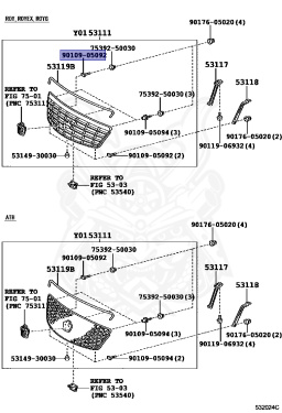 90109-05092 - Toyota - BOLT - Nengun Performance