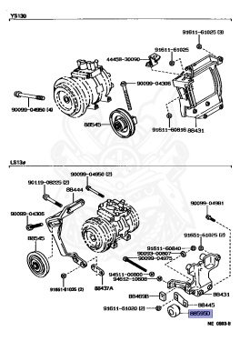 88440-26070 - Toyota - Pulley Assy, Idle - Nengun Performance