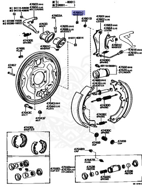90213-07010 - Toyota - Washer, C (for Rear Brake) - Nengun Performance