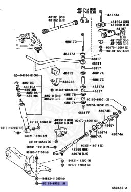 90170-10021 - Toyota - Nut - Nengun Performance