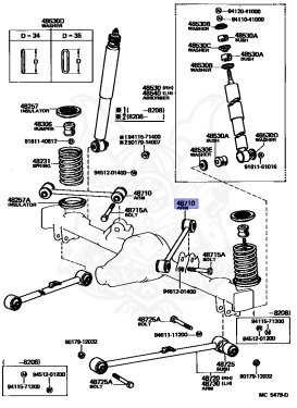 48710-10020 - Toyota - Arm Assy, Upper Control - Nengun Performance