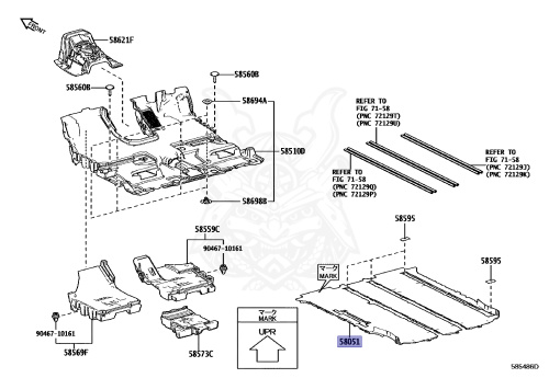 58051-58360-B1 - Toyota - Mat Set, Floor - Nengun Performance