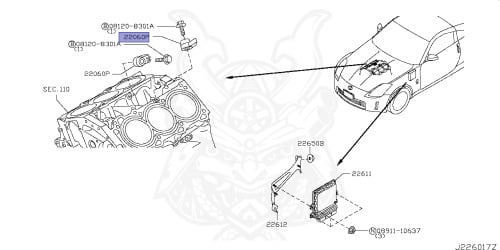 22060-JK20A - Nissan - KNOCK SENSOR - Nengun Performance