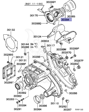 MD731708 - Mitsubishi - SEAL - Nengun Performance