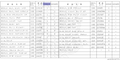 10101-69F27 - Nissan - GASKET KIT, ENGINE REPAIR - Nengun Performance