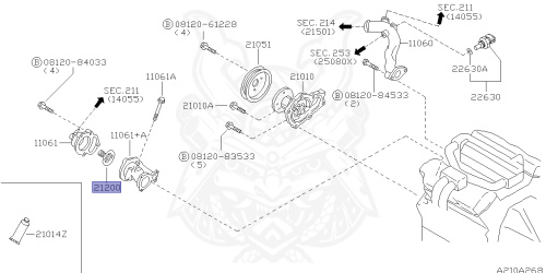 21200-0B000 - Nissan - THERMOSTAT ASSEMBLY - Nengun Performance