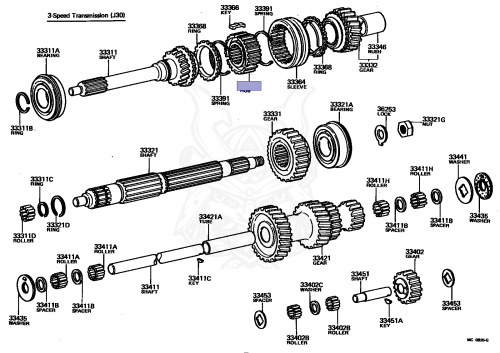 33362-35010 - Toyota - Hub, Transmission Clutch, No.2 - Nengun Performance