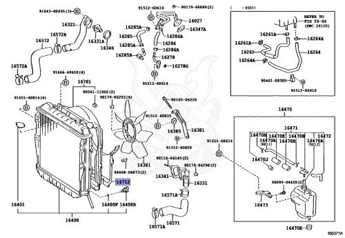 16712-67020 - Toyota - Shroud, Fan, No.2 - Nengun Performance