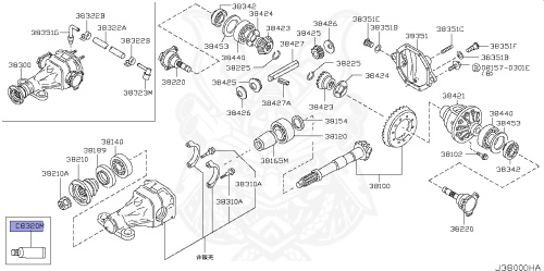 C8320-00330 - Nissan - GASKET-LIQUID - Nengun Performance